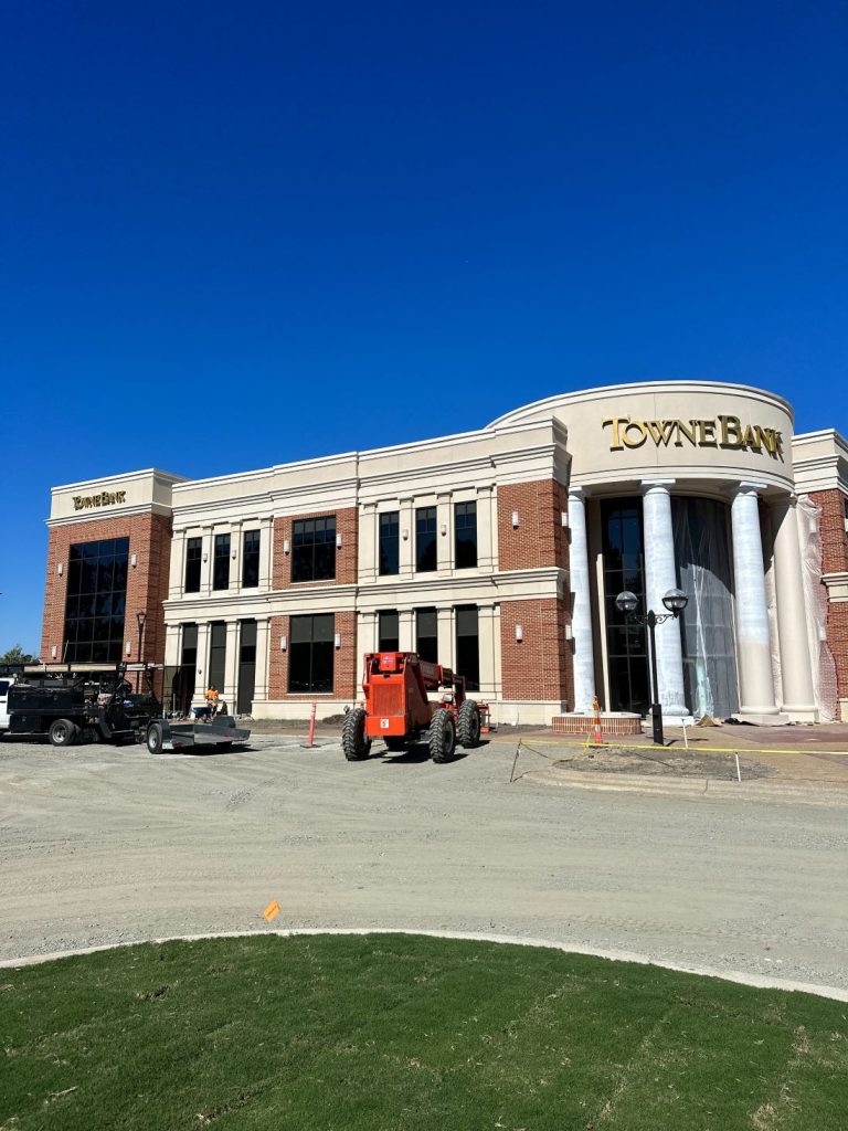 New Townebank Greenville Completed January 2024 Click For More